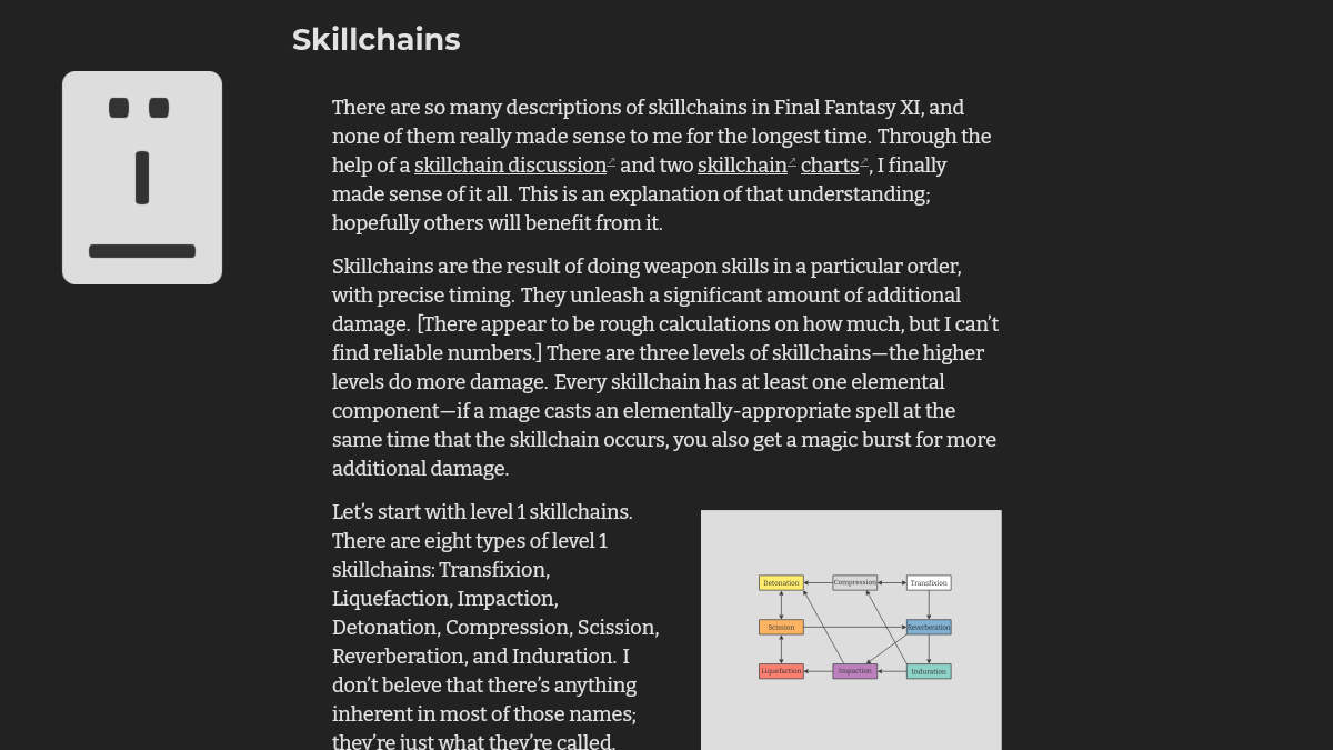 Skillchains | Pip! Gold